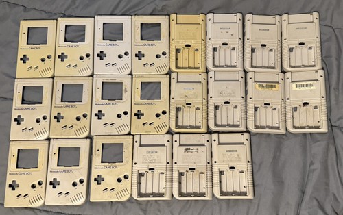Nintendo Gameboy DMG Original Shell Lot. Hardware Included. 11 Shells ...