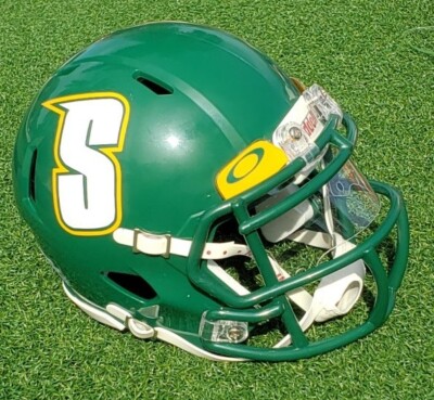 SIENA COLLEGE SAINTS FOOTBALL MINI HELMET WITH VISOR DEFUNCT TEAM ...