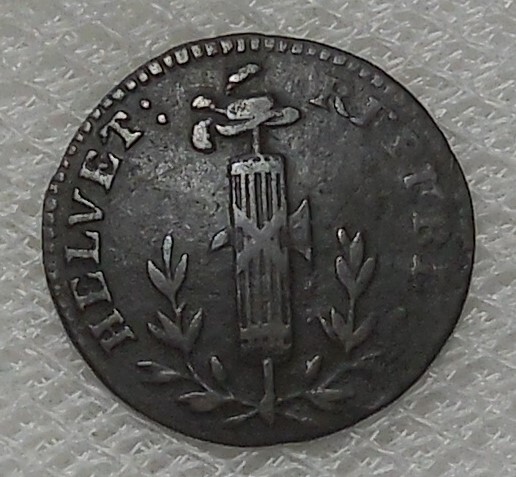 1800 HELVETIAN REPUBLIC 1 RAPPEN BILLION COIN | eBay
