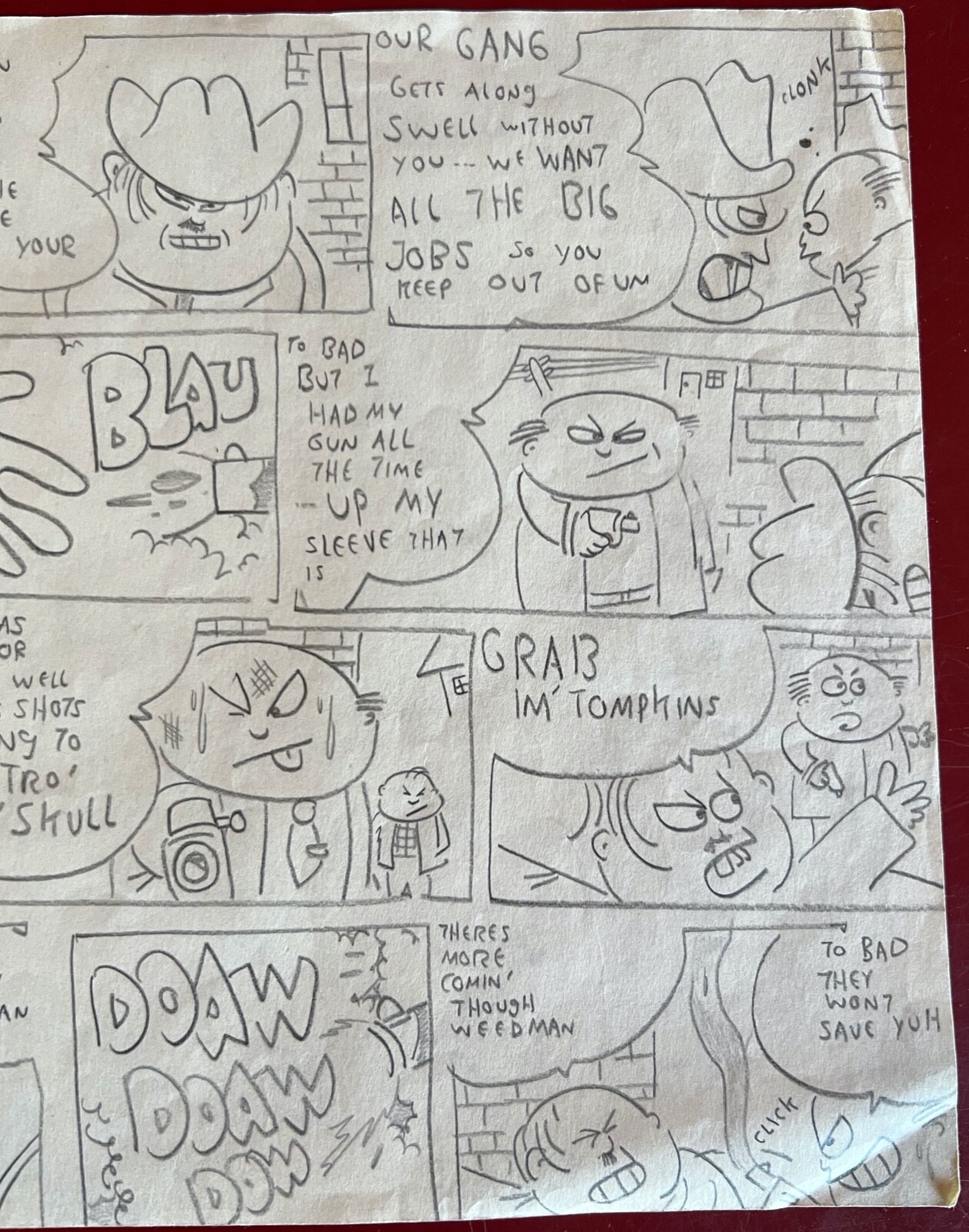 Original S. Clay Wilson Pencil Drawing | eBay