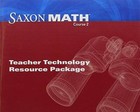 Saxon Math Course 2: Teacher Technology Pack - CD-ROM - VERY GOOD ...