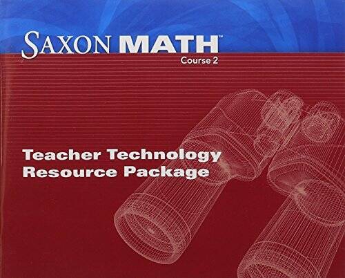 Saxon Math Course 2: Teacher Technology Pack - CD-ROM - VERY GOOD ...