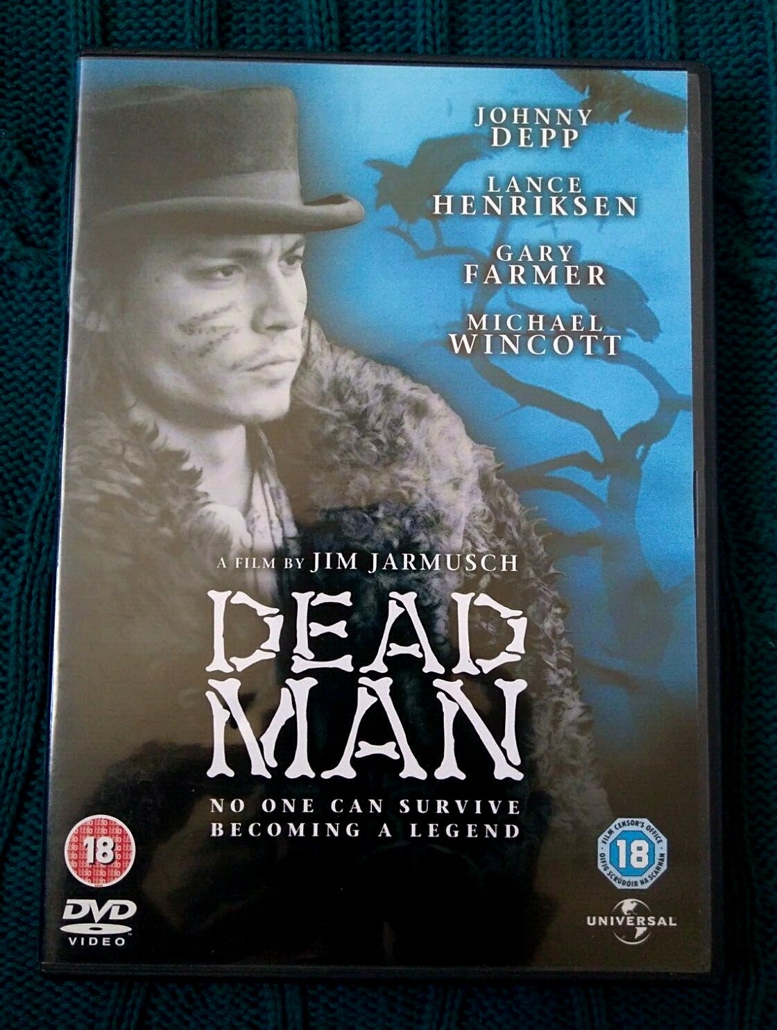 Dead+Man+DVD+1995+Jarmusch+Cult+Western+Classic+W%2F+Johnny+Depp+and ...