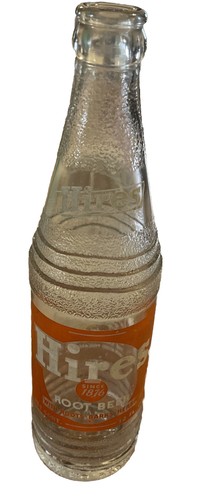 VINTAGE Hires Root Beer Orange ACL 12oz bottle. 1958 Philadelphia PA | eBay