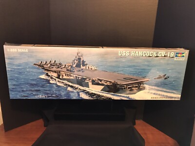 TRUMPETER 05610 USS HANCOCK CV-19 MODEL KIT-NIB-1:350 SCALE | eBay