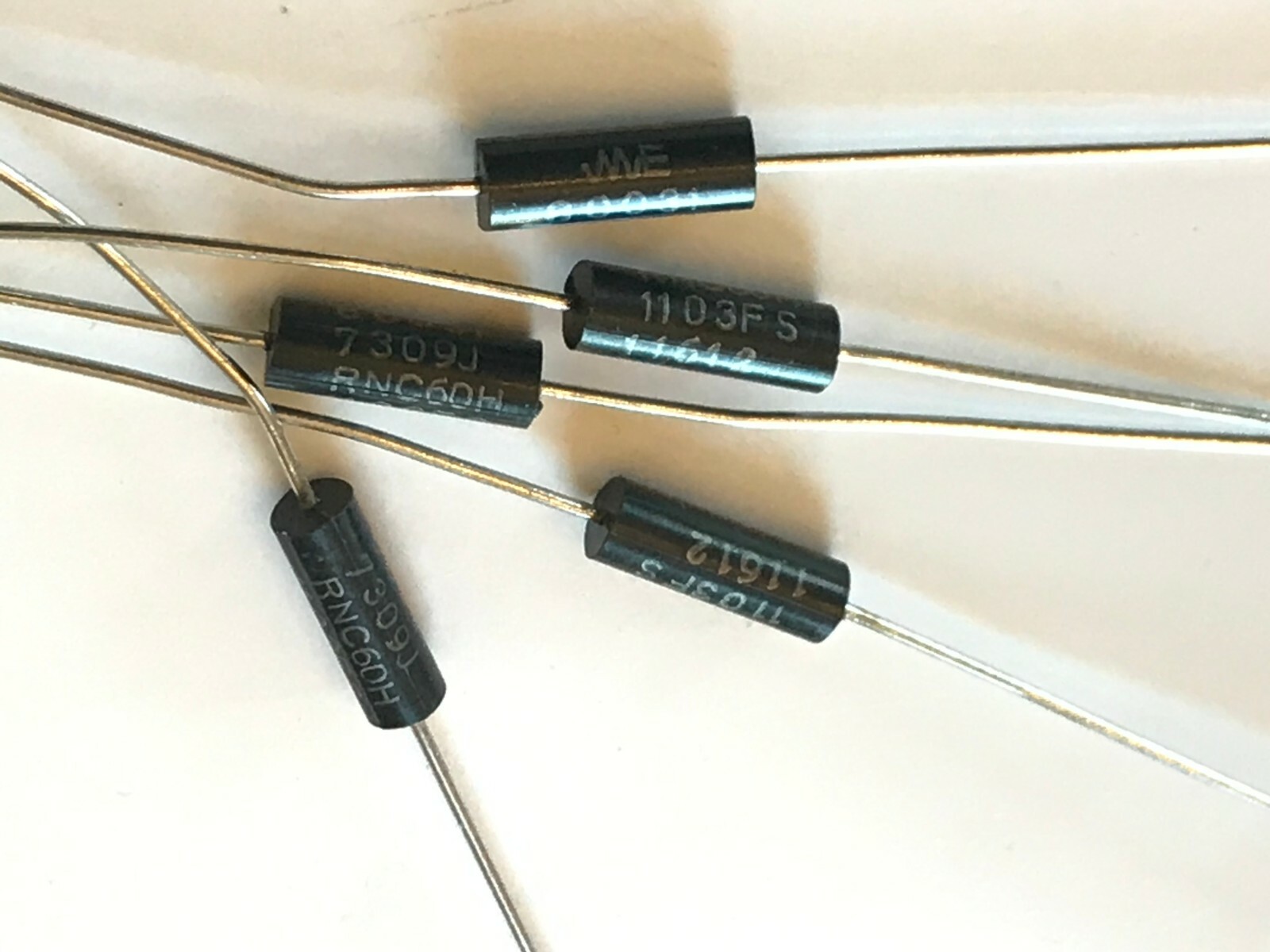 DALE RNC60H1103FS 110K 1% 0.25W MILITARY GRADE LOW NOISE RESISTOR x5 ...