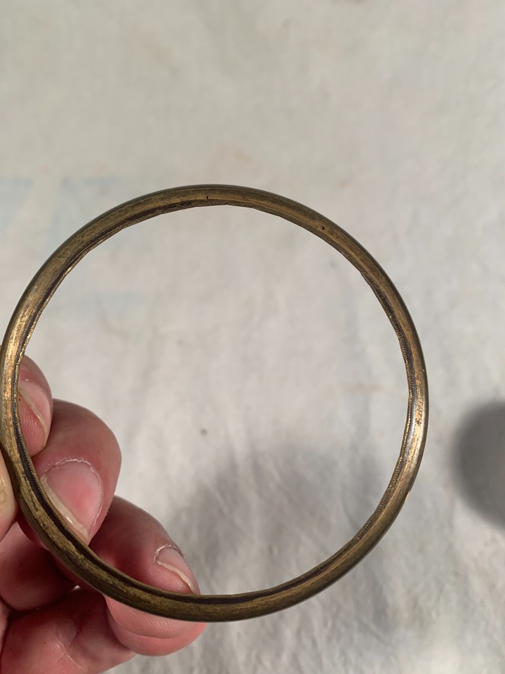 Victorian Brass Oil Lamp Banquet Lamp Spacer piece 3&1/16in wide 1 ...