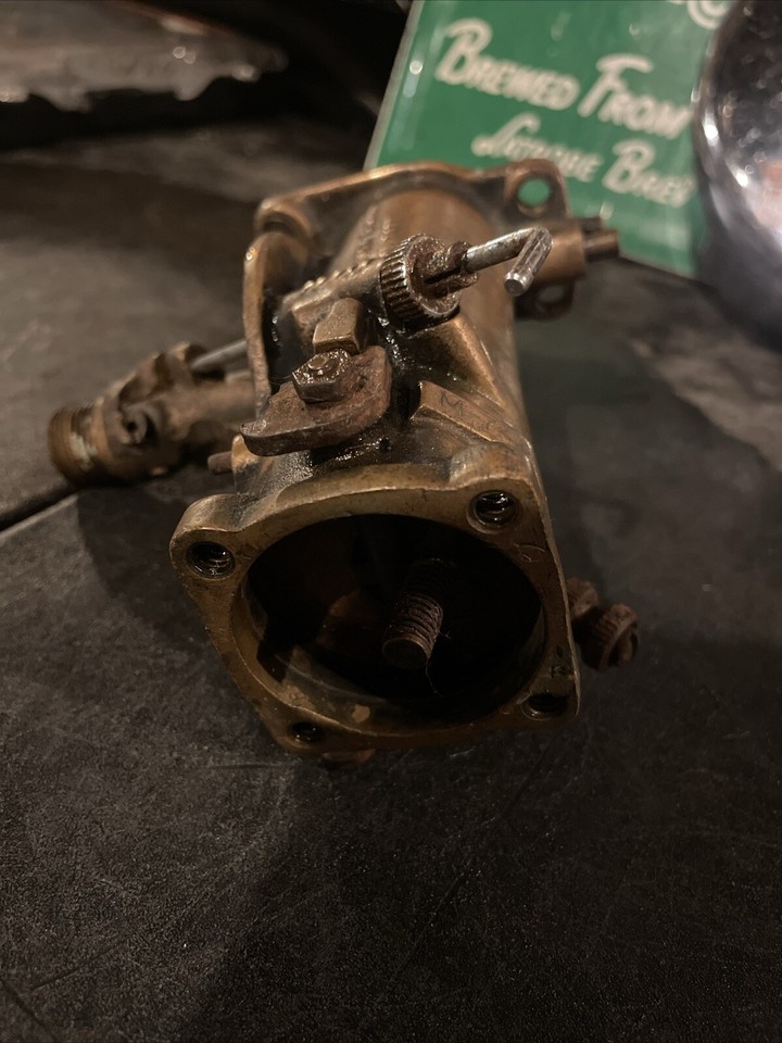 Vintage Harley Flh Panhead Knucklehead Duo Glide Fl Oem Linkert M74B ...