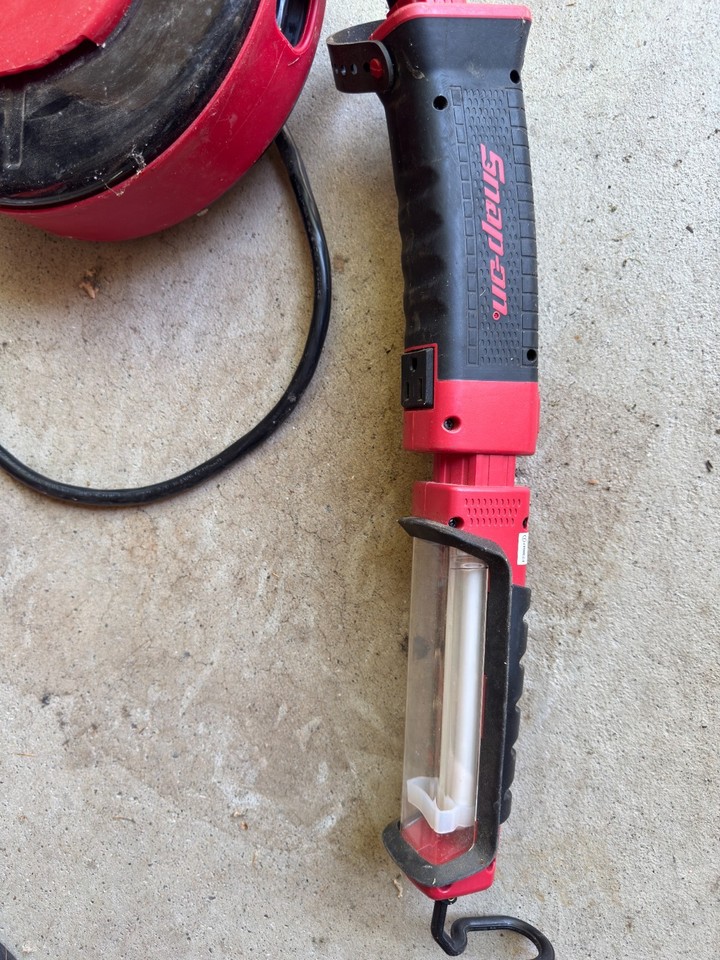 Snap On Tools C-5159 Portable Electric Hand Lamp Flashlight with Reel ...