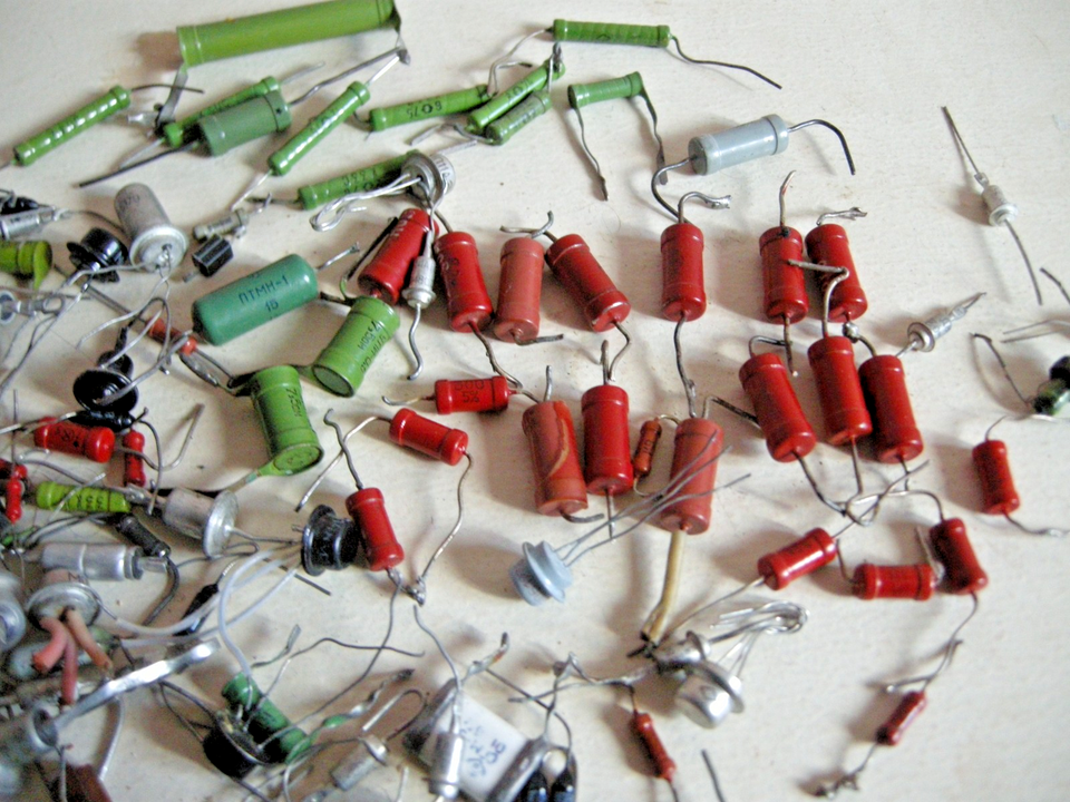 Lot Vintage Soviet radio components Resistors Era USSR Electronics ...