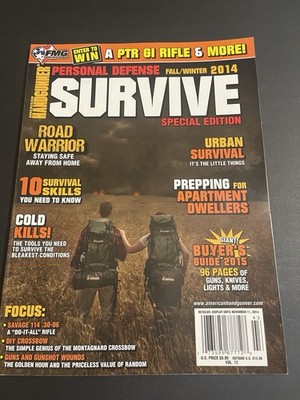 American Handgunner Personal Defense Survive Special Edition Magazine ...