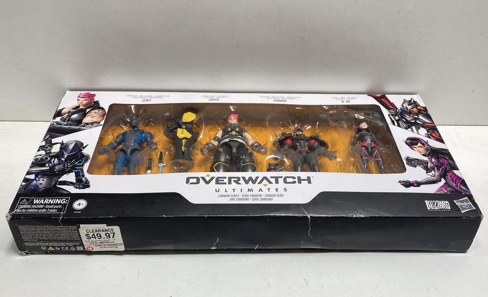 Overwatch Ultimates Carbon Series Action Figures | eBay