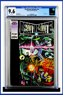 Deathmate Epilogue #nn CGC Graded 9.6 Image-Valiant 1994 Silver Foil ...