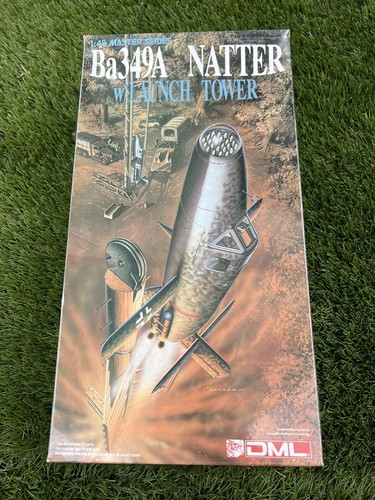 VINTAGE 1993 Dragon 1/48 Bachem Ba349A NATTER w/LAUNCH TOWER FACTORY ...