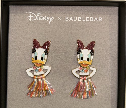 DISNEY HULA DAISY Baublebar earrings- NEW STOCK multicolor dancing ...