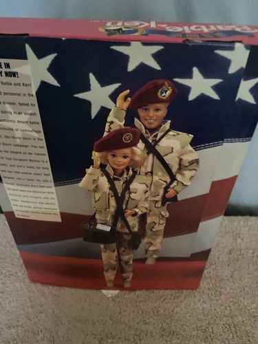 Barbie And Ken Army Deluxe Set Stars N Strips Mattel # 5626 | eBay