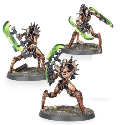 Warhammer 40k Necron SKORPEKH DESTROYERS (3x) & PLASMACYTE (x1) New on ...