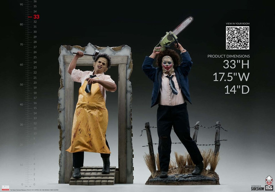 PCS Texas Chainsaw Massacre Leatherface Slaughter EXCLUSIVE Set ⅓ Scale ...