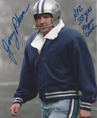 Jerry Rhome Autographed 8x10 Dallas Cowboys Free Shipping G402 | eBay