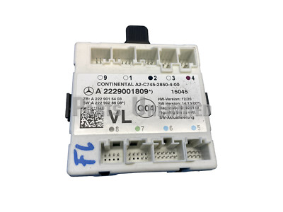 14-17 Benz S550 S63 W222 OEM front Left driver side door control module ...