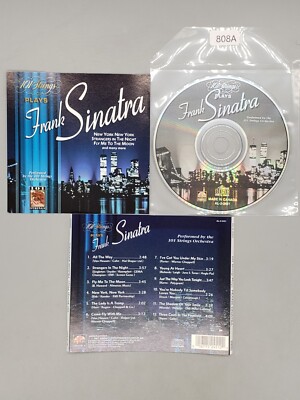 101 Strings Plays Frank Sinatra by 101 Strings (CD) No Case No Tracking ...