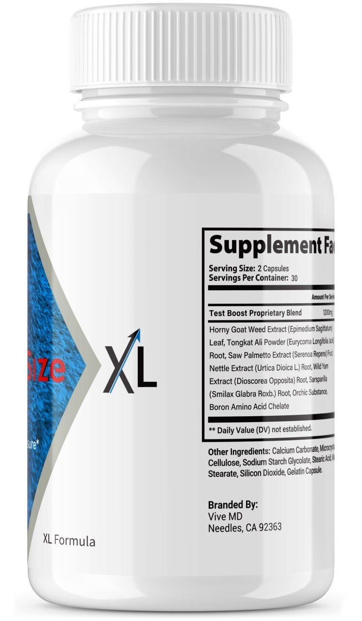 Penisize XL Pills Food Supplement for Maximum Pleasure Official Formula ...