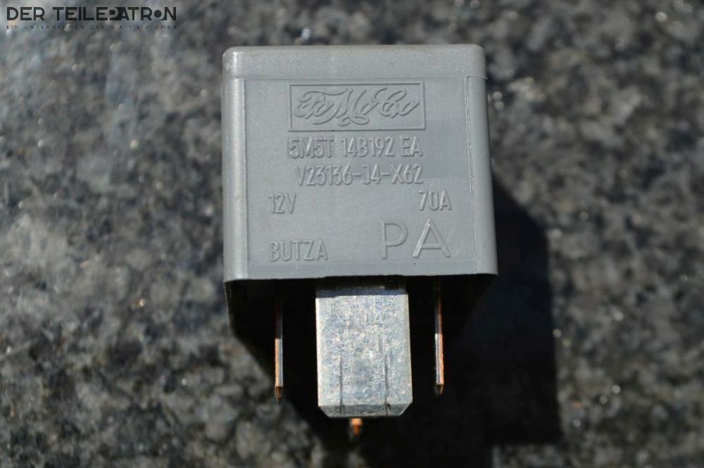 JAGUAR XF (_J05_, CC9) 3.0 D 5M5T14B192EA Relais X-Kontakt Relay Modul ...