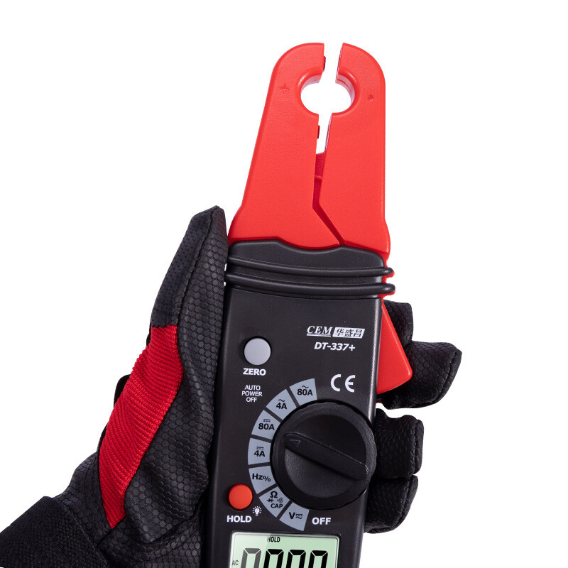 CEM DT-337+ Digital Clamp Meters Mini AC/DC Clamp Meters Auto Power Off ...