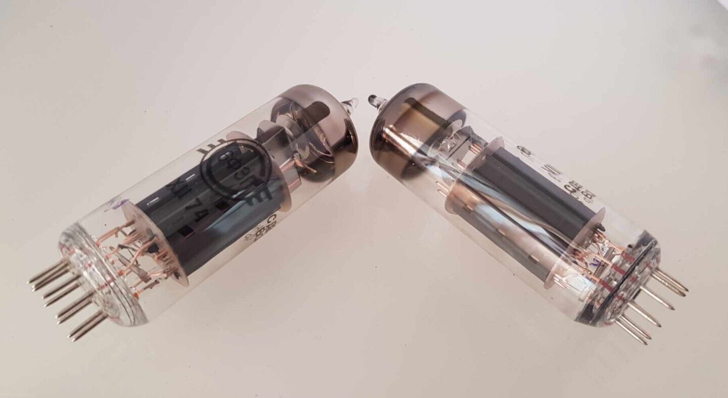 2 x 6F3P SVETLANA MATCHED PAIR ECL82 6BM8 Triode+Power Output Pentode ...