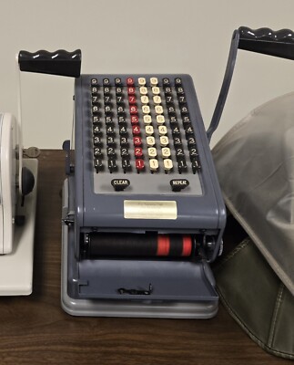 Vintage Paymaster Series 7000 Check Writing Machine Check Ribbon Writer ...