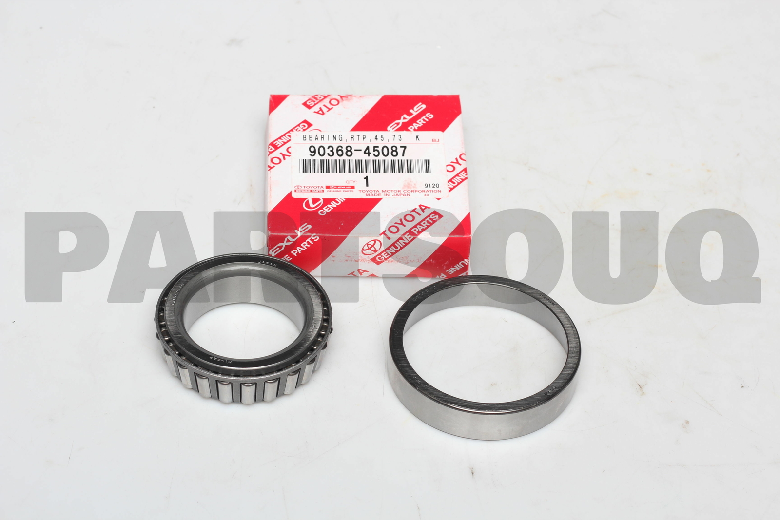 9036845087 Genuine Toyota BEARING (FOR FRONT AXLE HUB OUTER), RH/LH ...