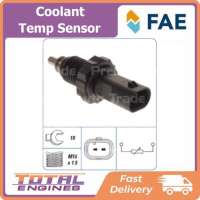 FAE Coolant Temp Sensor fits Volkswagen Passat B7 2.0L 4Cyl CFGB | eBay ...