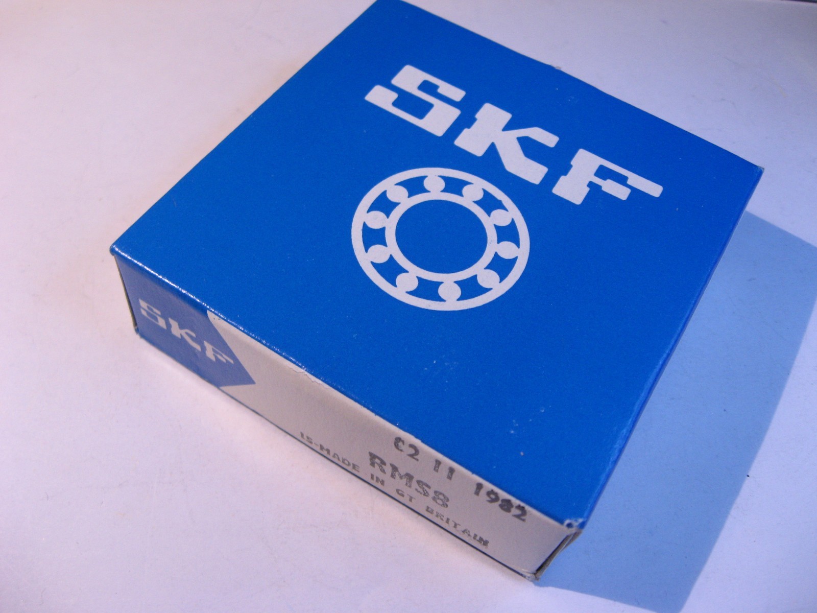 RMS-8 Bearing SKF England 1" ID x 2-1/2" OD x 3/4" Wide Sealed Pkg. NOS ...