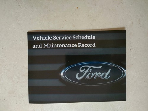 Ford Owner's Warranty Handbook Service LogBook BLANK | eBay