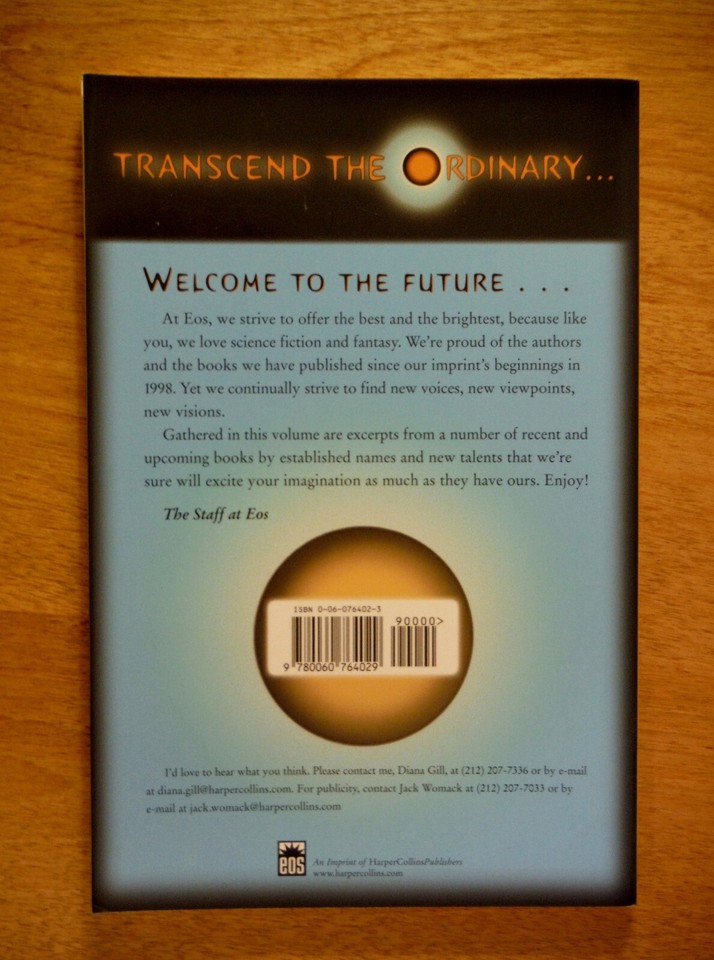 “The EOS Reader 2004-2005” PB—Lois McMaster Bujold—Dave Duncan—Sean ...