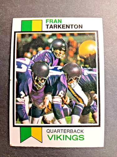 1973 Topps Football #60 Fran Tarkenton Vikings | eBay