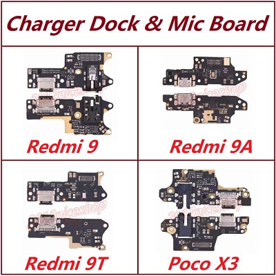 OEM USB Dock Charging Port Mic Flex Board For MI Xiaomi Redmi 9 9A 9T ...