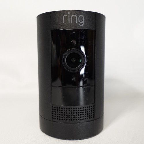 Ring Model: 5UM7E5 Stick Up Cam Battery Security Camera w/ 3 Batteries ...