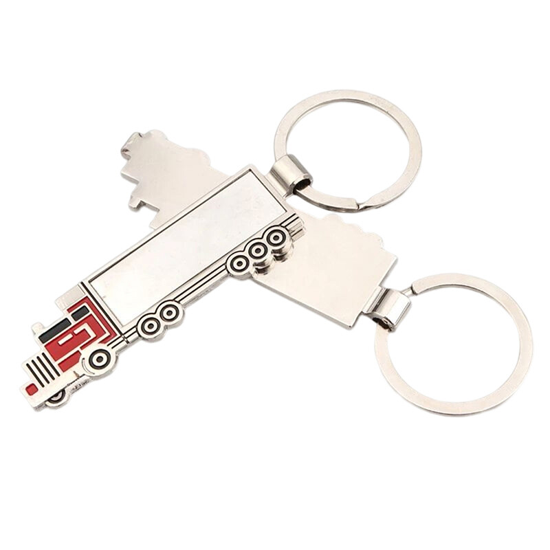 Fashion Cute Metal Truck Lorry Car Key Ring Keyfob Keychain Gift Lovely ...