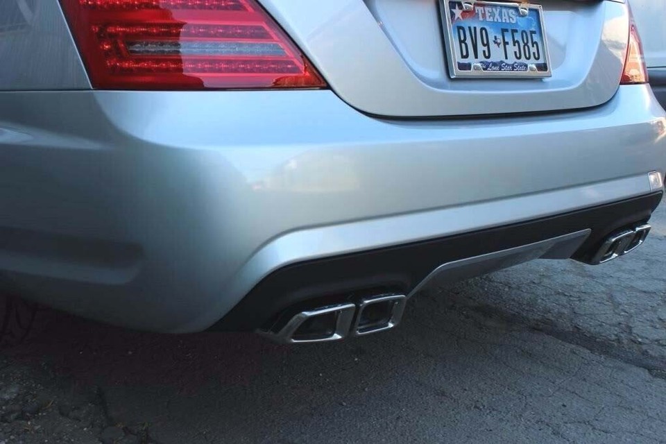 2007-2013 Mercedes-Benz S550 S63 Front & Rear Bumpers Kit Side Skirt ...