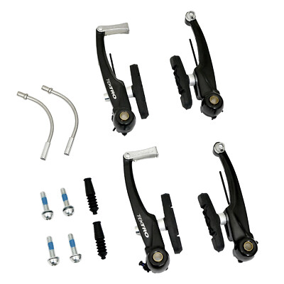 TEKTRO C310 V-Brake Linear Pull Brake Set Long Arms 110mm , Black | eBay UK