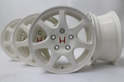 JDM 15" HONDA CIVIC TYPE-R EK9 15x6J +50 5x114.3 RIMS HONDA CIVIC TYPE ...