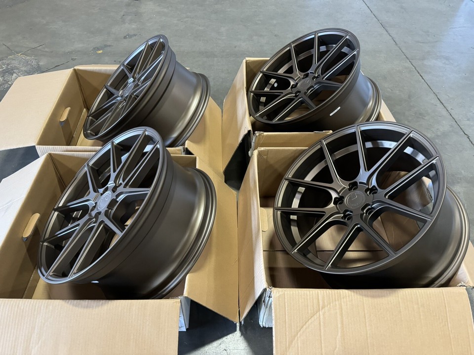 20x9 + 30 F | 20x10.5 + 35 R | Aodhan AFF3 5x120 Bronze Wheels (Used ...