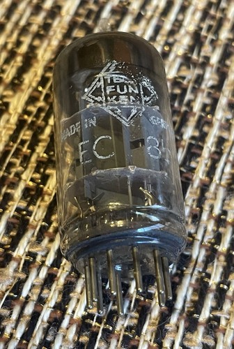 Strong original Telefunken ECC85 6AQ8 Preamp Tube - Germany | eBay
