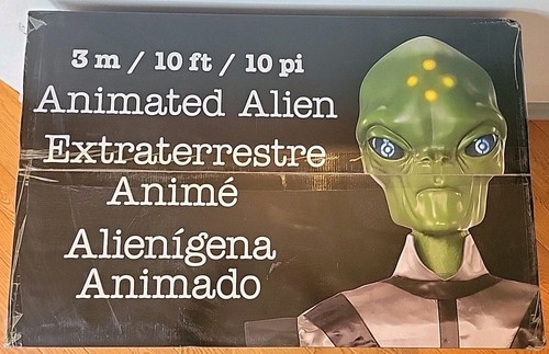 Animated Alien 10 ft Animatronic Motion Sensor Activation Costco ...