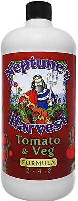Neptune's Harvest Natural Tomato & Vegetable Organic, OMRI Plant Food ...