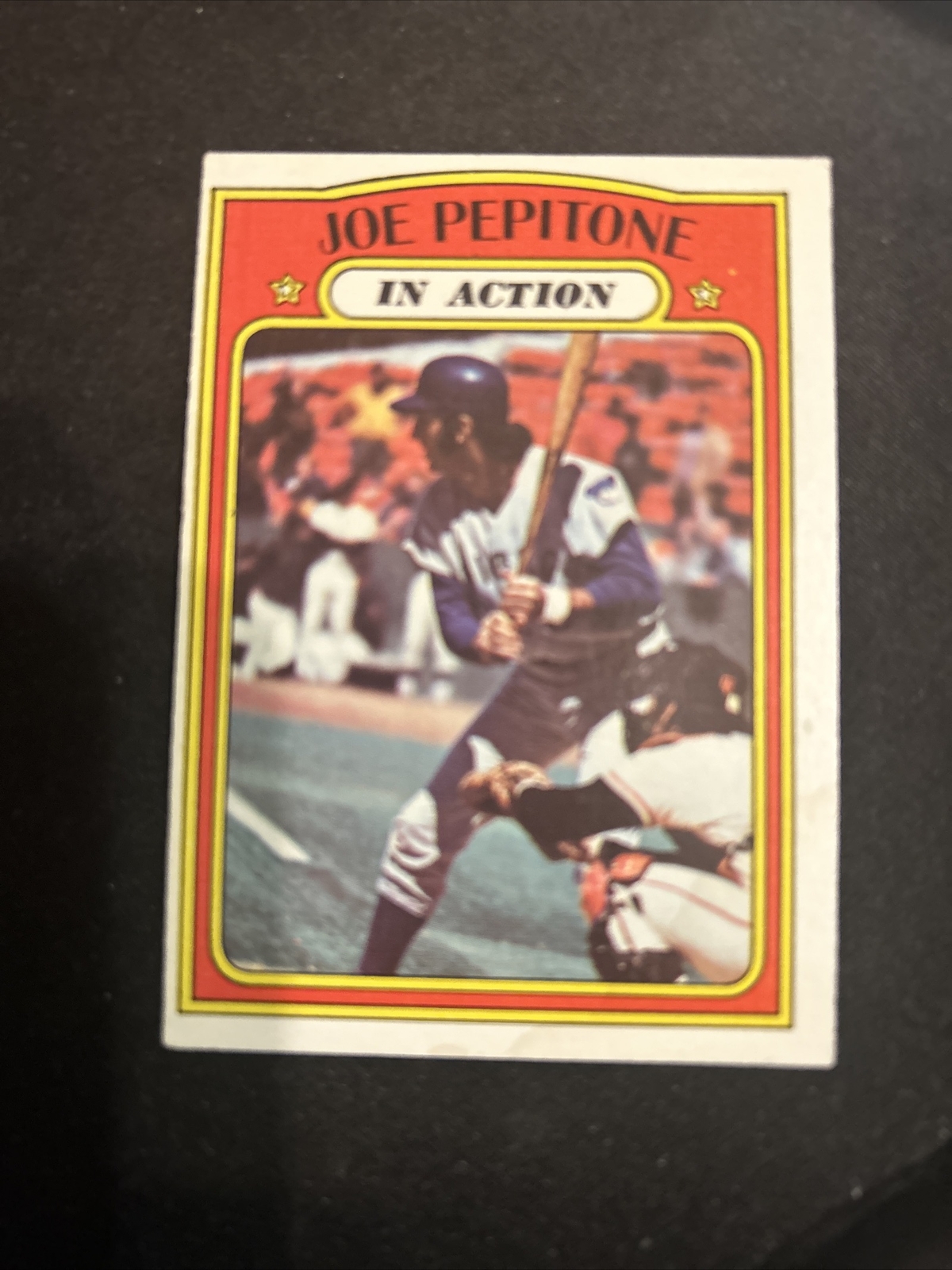 1972 Topps Baseball Card #304 Joe Pepitone In Action Chicago Cubs Nm ...