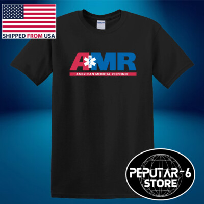 AMR American Medical Response Men's Black Size S-3XL | eBay