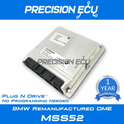 Remanufactured BMW DME MSS52 V8 5.0L S62 2000-2003 M5 (E39) Z8 Roadster ...