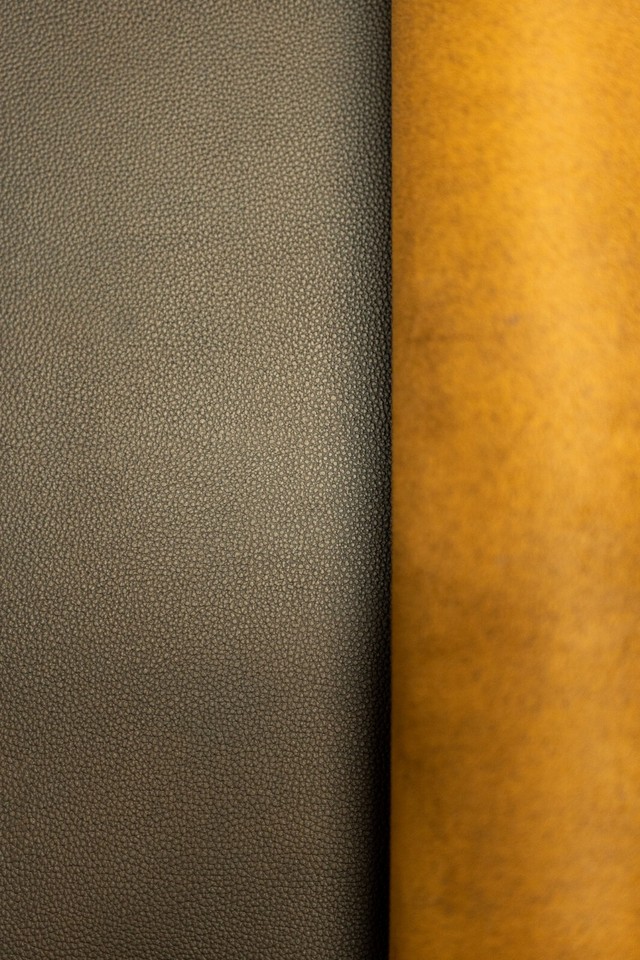 SLC One Full Side of an Earth Tone Chrome Tanned Leather Side 18 to ...